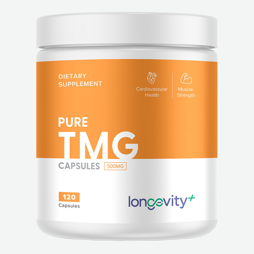 TMG Capsules for Heart Wellness, Energy & Methylation Support ...